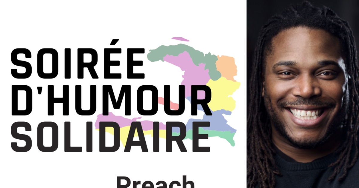 Érich Preach and a dozen comedians perform a benefit show for… | CECI